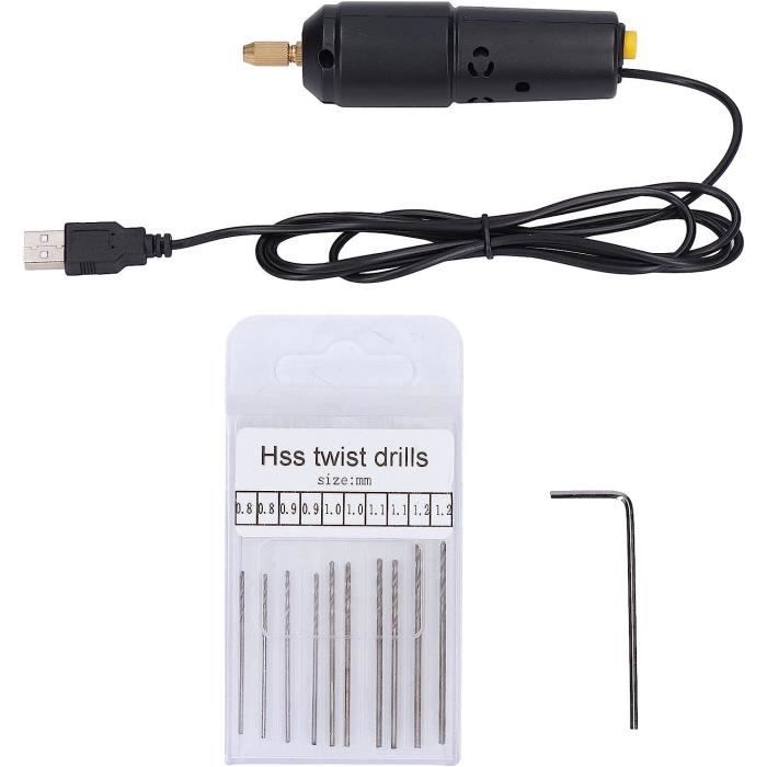 Mini perceuse électrique USB, opération simple Micro perceuses à main ...