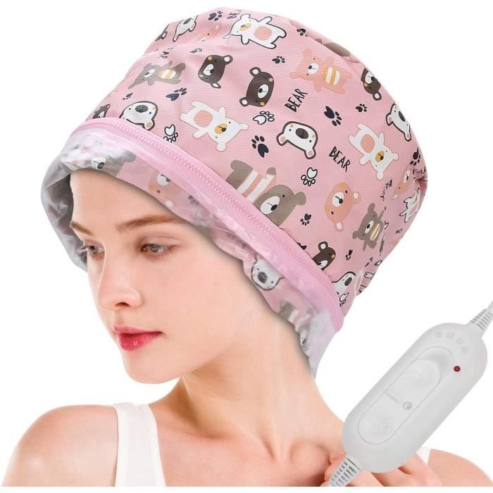 Casques Chauffant Cheveux Bonnet Chauffant pour Soins Capillaires ...