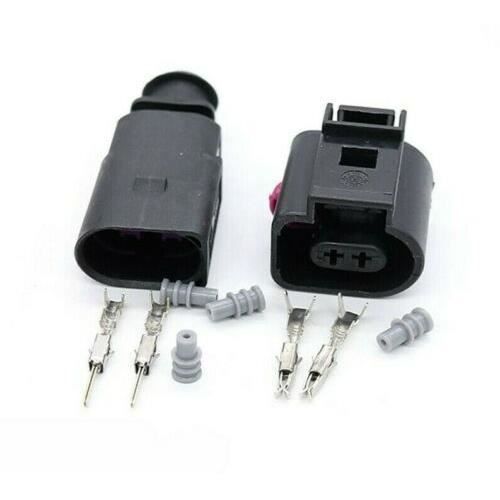 Kit De Prise De Capteur Abs 2 Broches, Connecteur Mâle Et Femelle Pour Vw Audi Vag - Cdiscount Auto