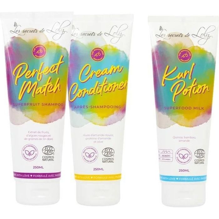 LES SECRETS DE LOLY - PACK DE 3 - Cdiscount Au quotidien