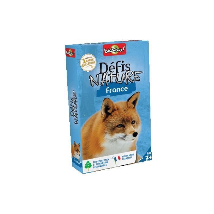 Jeu de questions-réponses - BIOVIVA - Défis Nature - France - 36 cartes ...