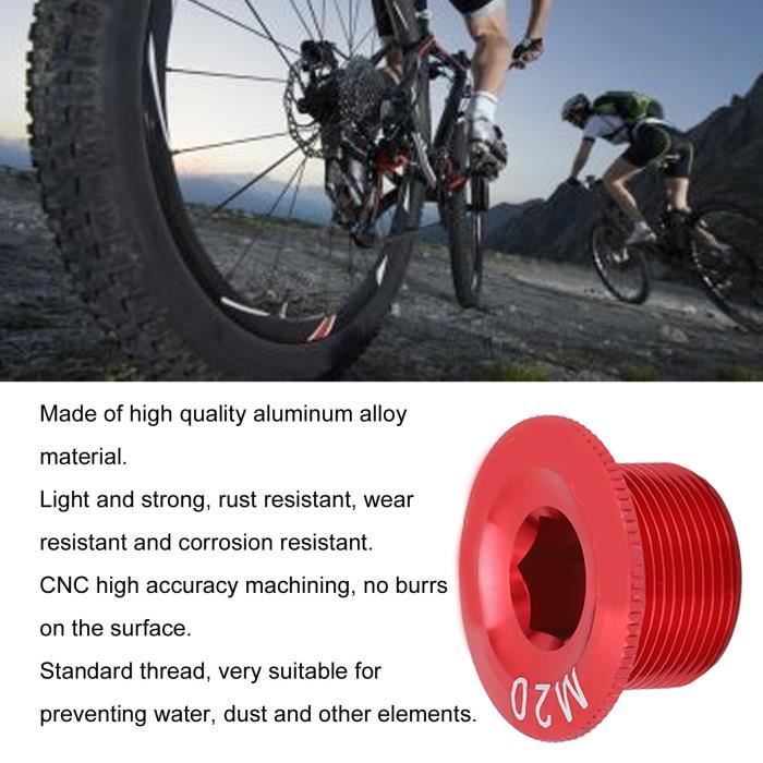 KEL Vis de couverture de manivelle de vélo de montagne (Bleu) Vis De ...