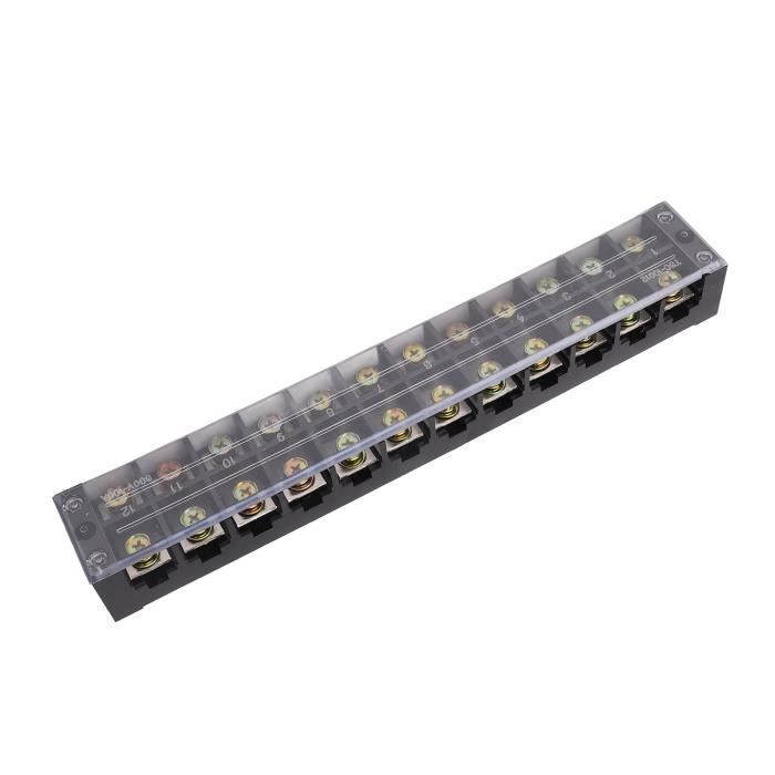 HURRISE Bornier de circuit de terre Bornier 100A 600V grand courant ...