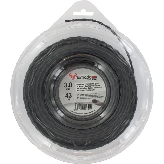 Coque fil nylon copolymère - OZAKI - TORNADO - Longueur 43 m - Ø 3,00 ...