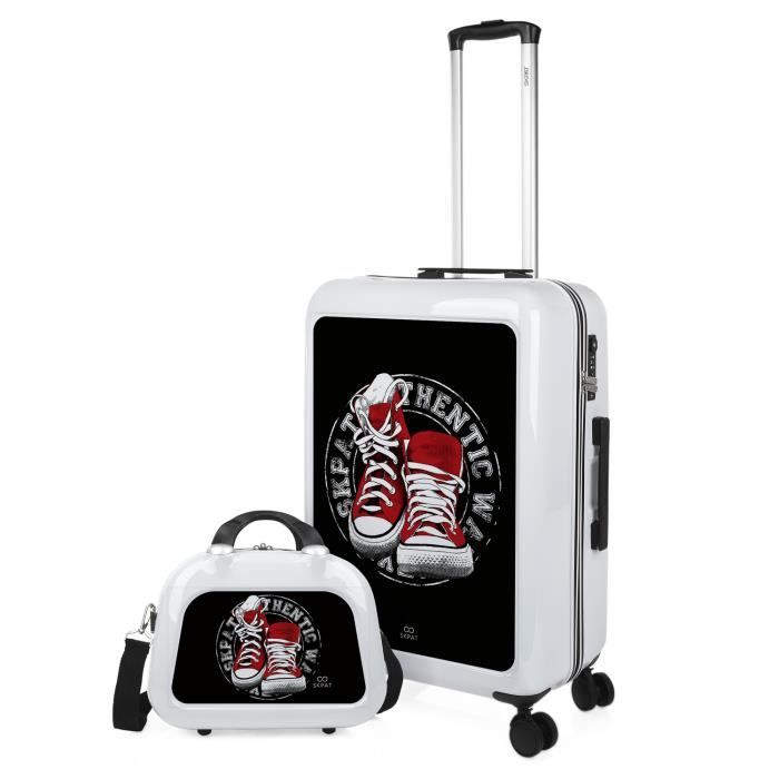 Set Valise Rigide, Lot De Valises Soute Avion 4 Roulettes 133665B ...