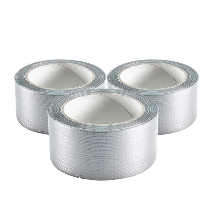 Ruban Américain Extra Fort Gris Argenté 5 Cm X 25 Mètres-Imperméable ...