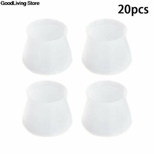 PIED DE MEUBLE,white--Couverture de Protection des pieds de meubles en ...