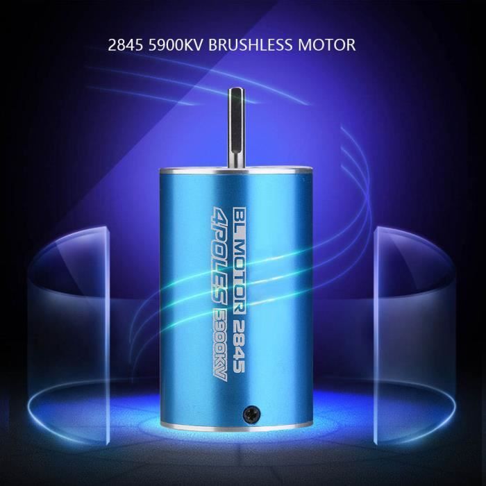Moteur RC - GAROSA - 2845 - Étanche - 4 pôles - 5900KV - 12 fentes ...