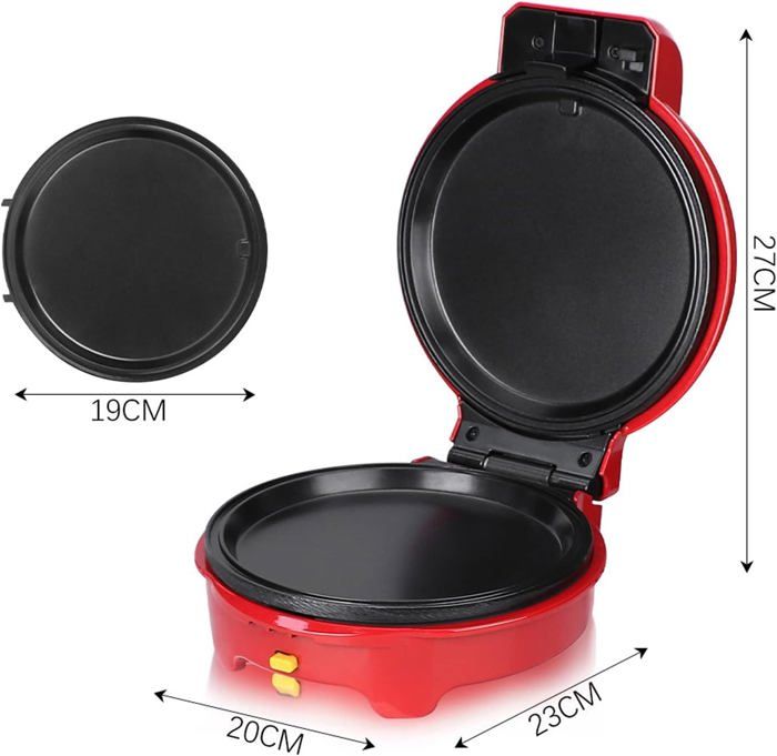 Appareil Croque Monsieur 3 En 1 Plaques Amovibles Gaufrier Machine ...