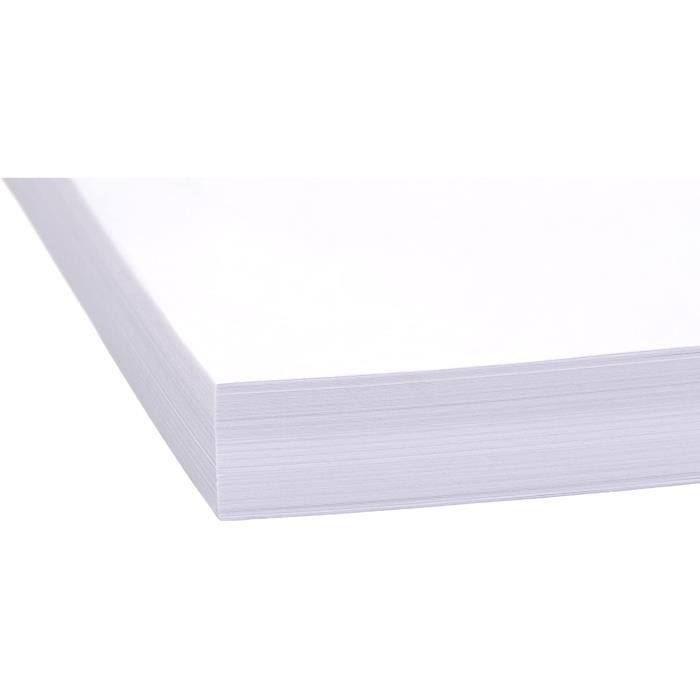 100 feuilles de Cartonette A4, Papier à dessin blanc, teinté dans la ...