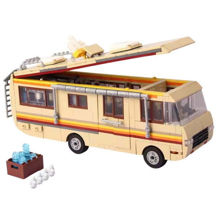 Bus Breaking Bad – 986 pièces – Kit de construction + mini fig Walter ...