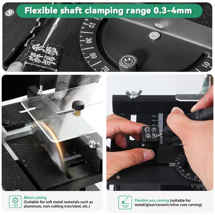 Mini Scie Circulaire De Table Sans Fil 21V Avec Batterie Rechargeable ...