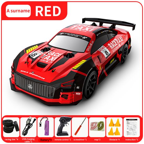 Voiture de course télécommandée pour enfants, modèle GTR 1:18, 2.4G, jouet idéal pour Noël ...