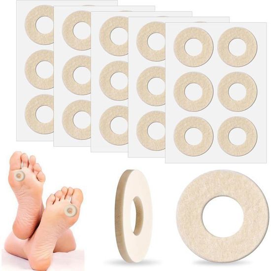 30PCS Corns Pressure Protection Rings Round Corn Plasters Foot Sole ...