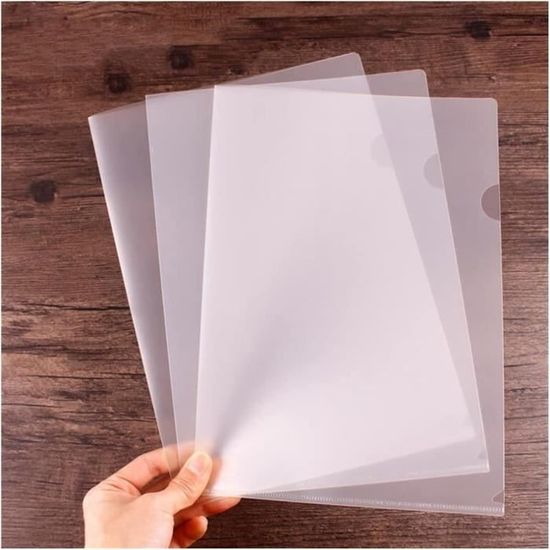 Pochette A4 Dix Pcs Clear Présentation Fichiers Couvre De Papier ...