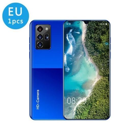 Note20pro 7,6 pouces 1+16G Téléphone Portable grand écran téléphone ...