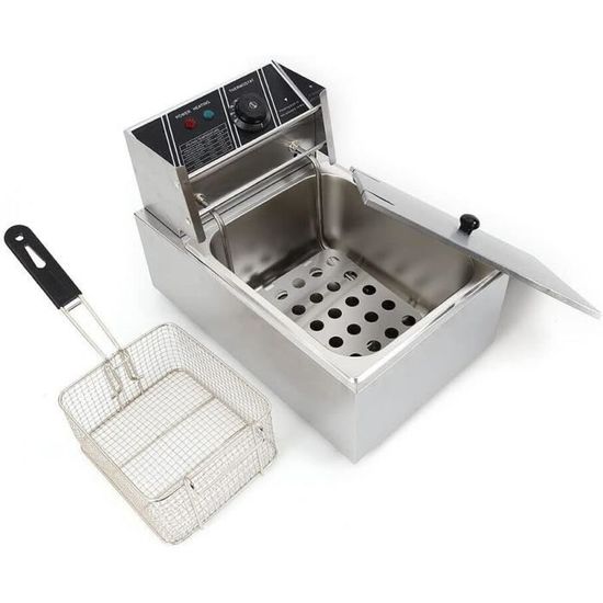 Friteuse électrique commerciale professionnelle en acier inoxydable ...