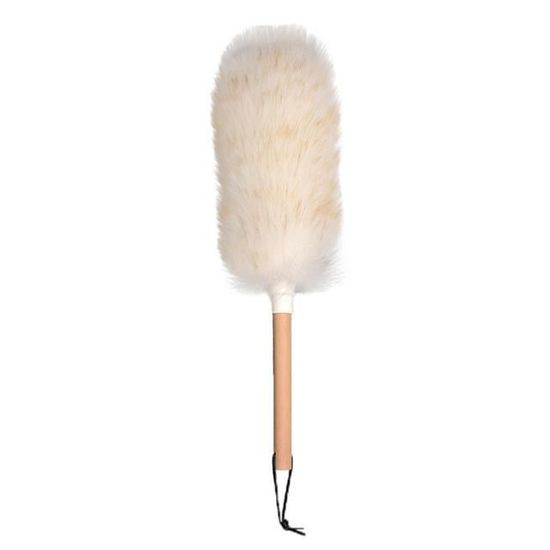 PLUMEAU,White Medium--Plumeau en laine lavable pour la maison, plumeau ...