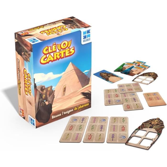 Megableu | CLE'O'Cartes | Jeu de réflexion et stratégie pour Les Petits ...
