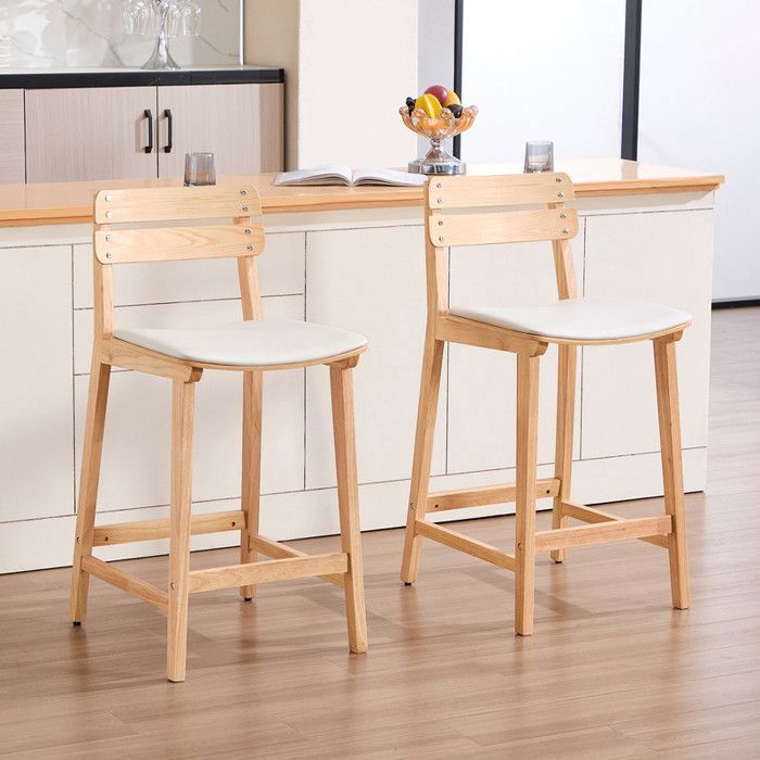 Chairus Tabourets de Bar Lot de 2 Tabouret Bar Rétro, Chaise Haute Bar ...