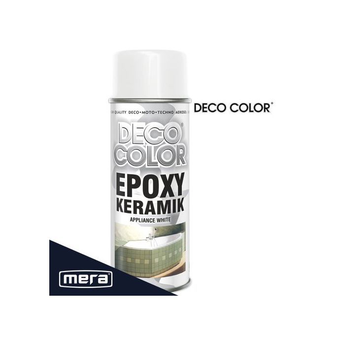 Spray Deco Color Vernis EPOXY KERAMIK blanc RAL 9016 400 ml 30440 ...