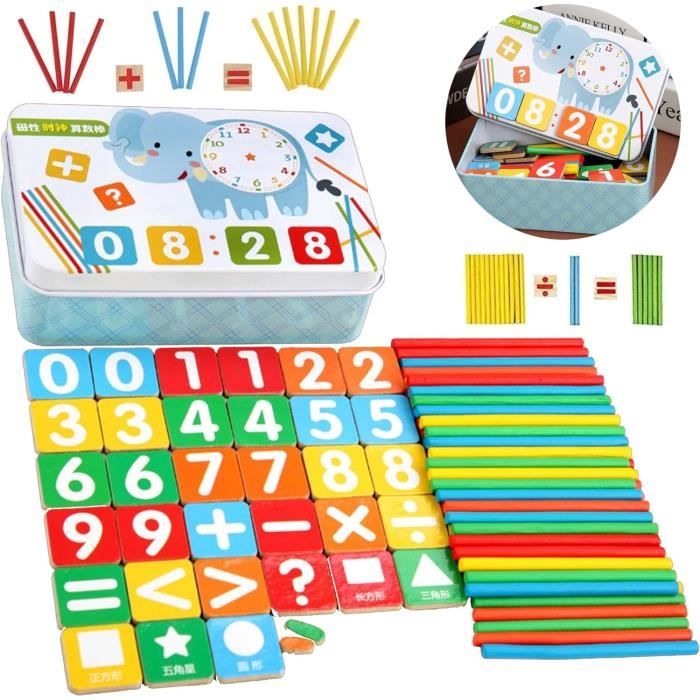 Jouet de Table de Multiplication,Table de Multiplication en Bois A ...