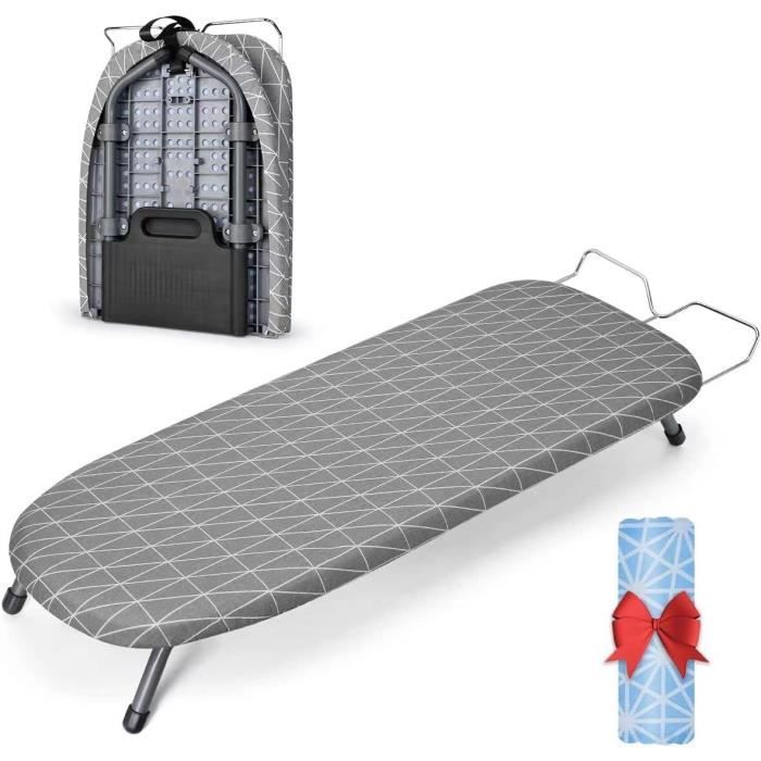 Table À Repasser Pliable Avec Repose-Fer,Table À Repasser Compacte Et ...