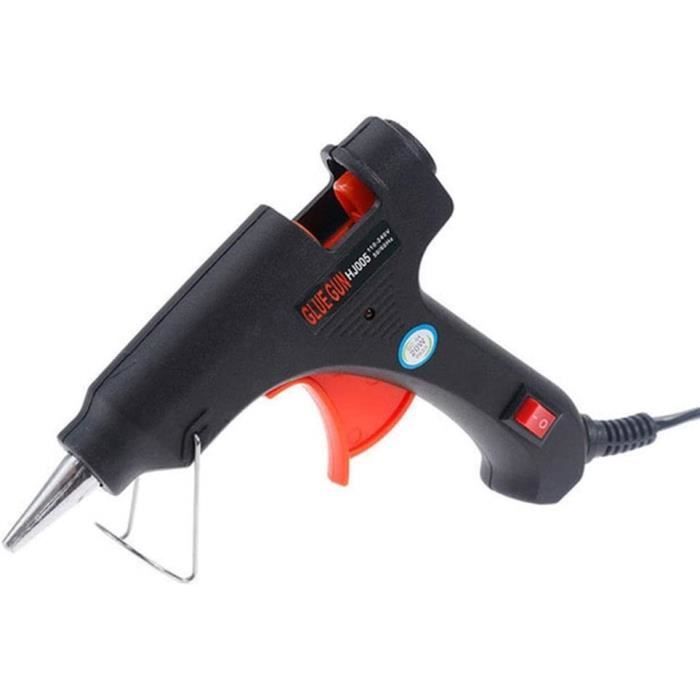 20W Hot Melt Pistolet à colle avec baton de colle 7mm * 110mm Mini Gun ...