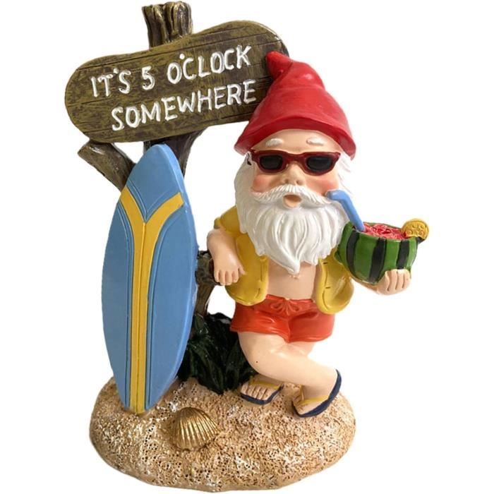 Statue De Nain De Jardin,Décor De Statue De Gnome En Résine De Fête ...