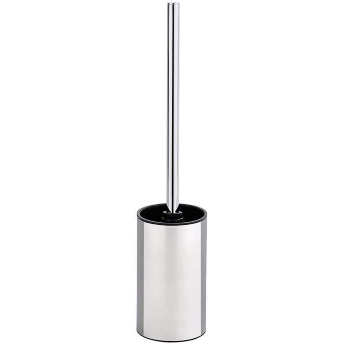 WENKO Brosse WC Detroit Portebrosse WC Acier inoxydable 89 x 415 x 89 cm Satin[5149] - Cdiscount ...