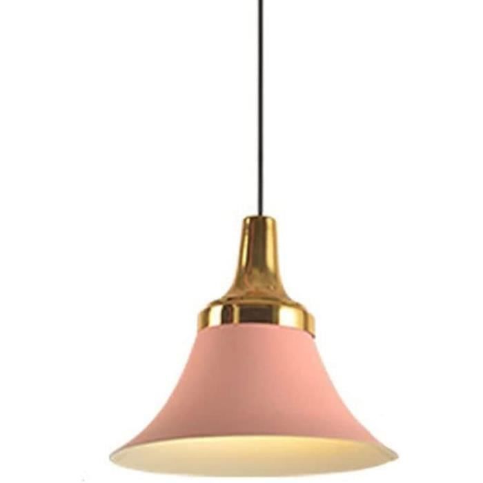 Lustre Simple E27 De Style Nordique, Suspension En Fer Colorée ...
