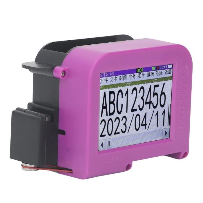 Cikonielf codeur à jet d'encre portable Cikonielf imprimante portable ...