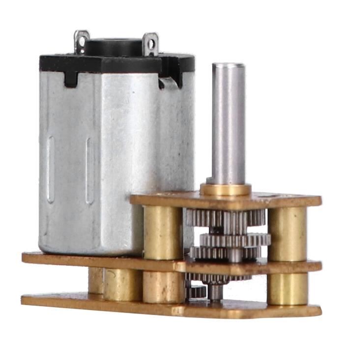 SAL Moteur DC Moteur à Engrenages C6V 30 Tr/min 0,5 W, Mini Moteur à ...