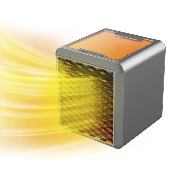 Radiateur d'appoint Électrique AC830 Mini Carré Chauffage Électrique ...