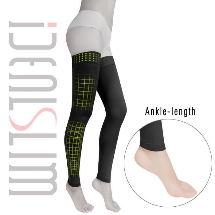 Bas de Compression médical pour femmes - Type Black-Thigh Sleeve ...