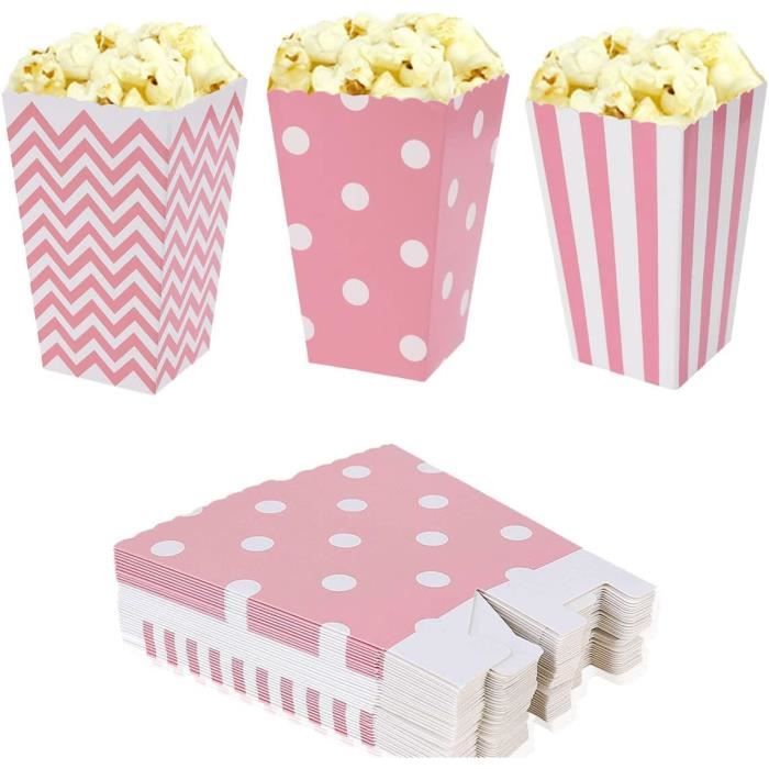 Boite Pop Corn Anniversaire,Boite Pop Corn,36 Pièces Boîte À Popcorn ...