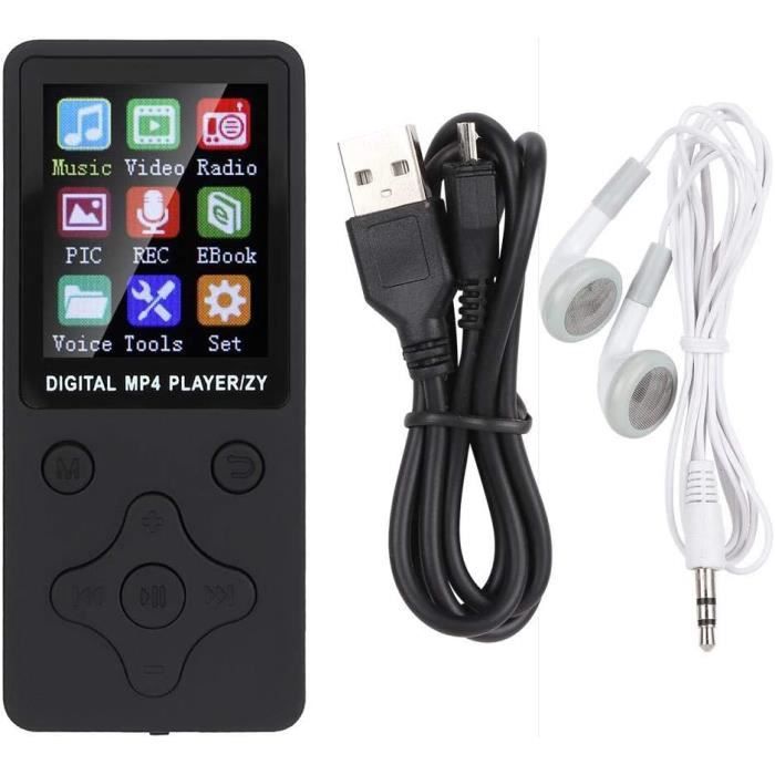 Lecteur Mp3 Portable De 8 Go, Lecteur Audio Numérique Bluetooth 1,8 ...