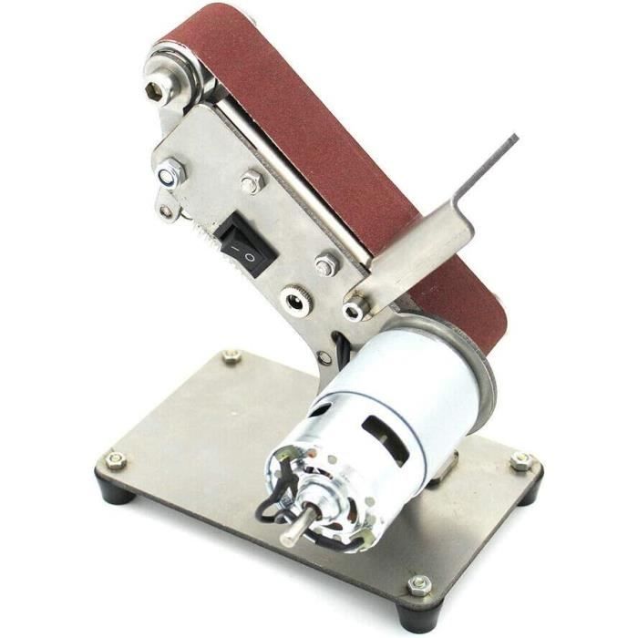 Mini Ponceuse Électrique À Bande - Ponceuse De Table Avec Moteur De ...