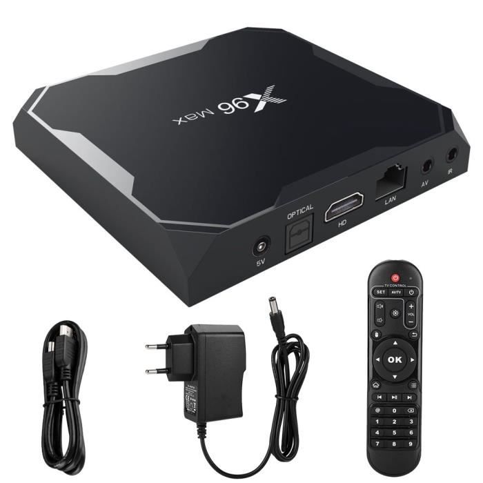 Android 8.1 TV BOX WiFi double bande 2.4G - 5.8G pour Android 8.1 BT ...