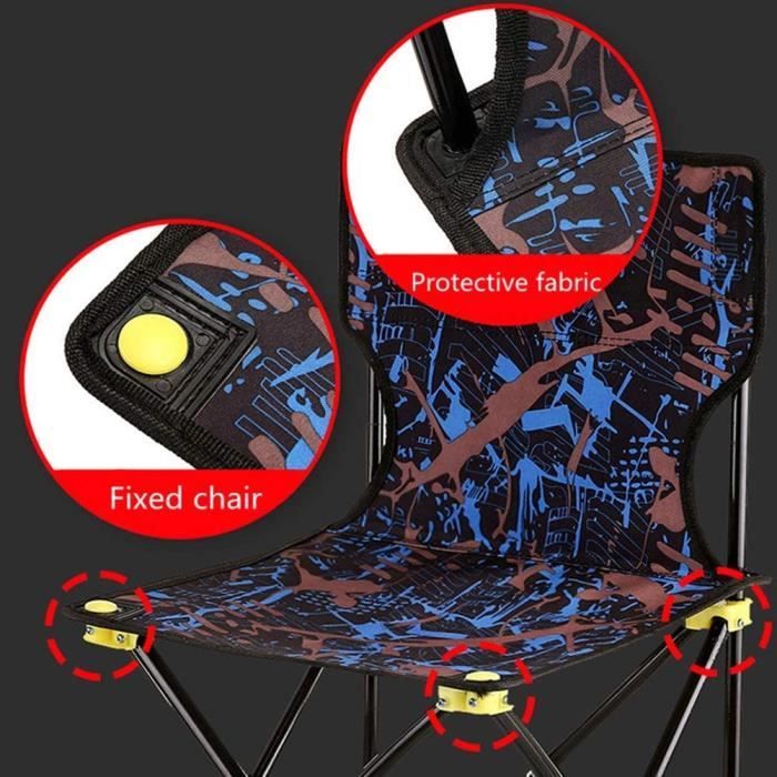 Chaise Pliante Camping Poids Léger Sièges De Pique-Nique En Plein Air ...