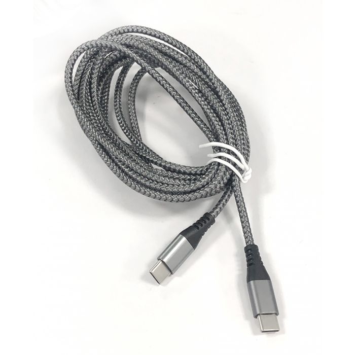 Câble de charge Type-C charge rapide 60 w Gris 3 m - Cdiscount Téléphonie