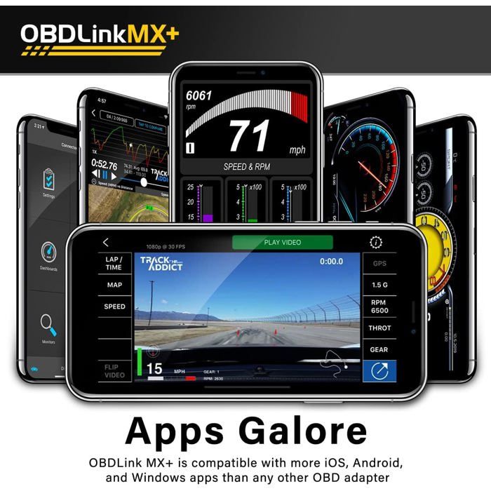 Scanner OBD2 OBDLink MX+ Bluetooth pour iPhone, Android et Windows ...