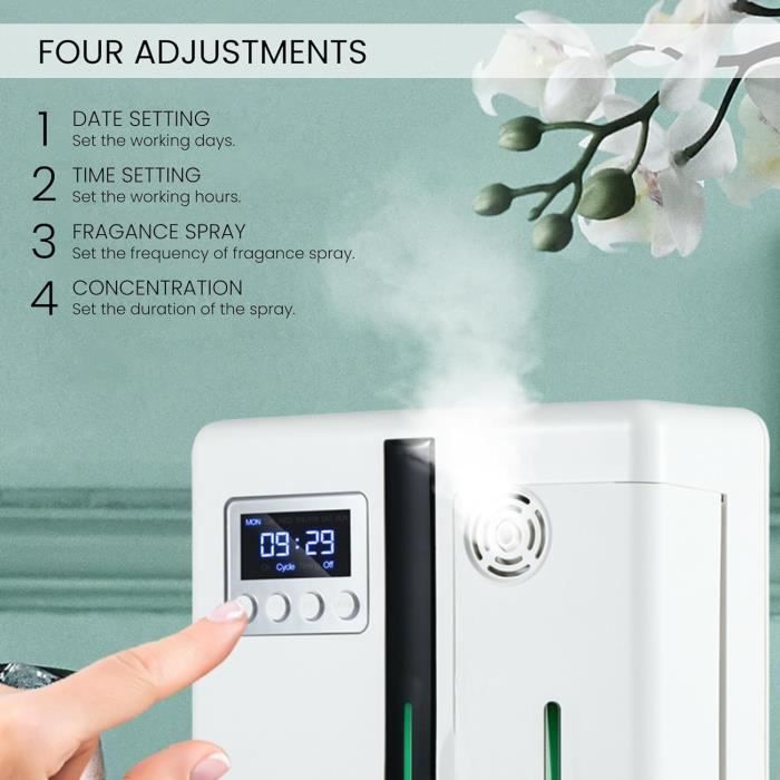 Diffuseur d'huile Électrique + Huile Essentielle Citron 100 ML ...