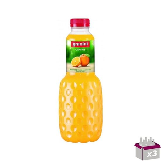 Jus de fruits Granini – Nectar Orange – 3x1L - Cdiscount Au quotidien