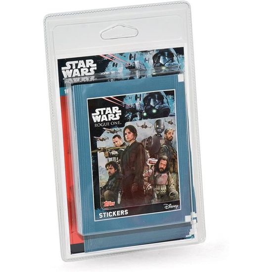 Cartes à collectionner Rogue One - A Star Wars Story : 16 + 2 Pochettes ...