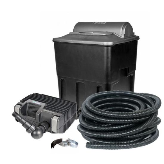 Filtre pour bassin Hozelock - Kit de filtration bassin 20000 - Pompe ...
