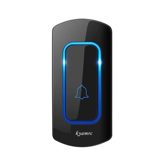 Sonnette sans fil exterieur etanche IP65 - Kyamrc - Carillon 400 Mtres ...