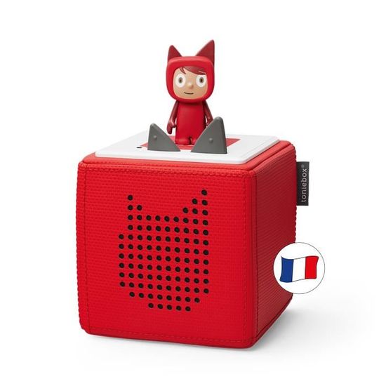 Tonies® - Mon Premier Coffret Toniebox - Rouge - Conteuse d'histoires ...