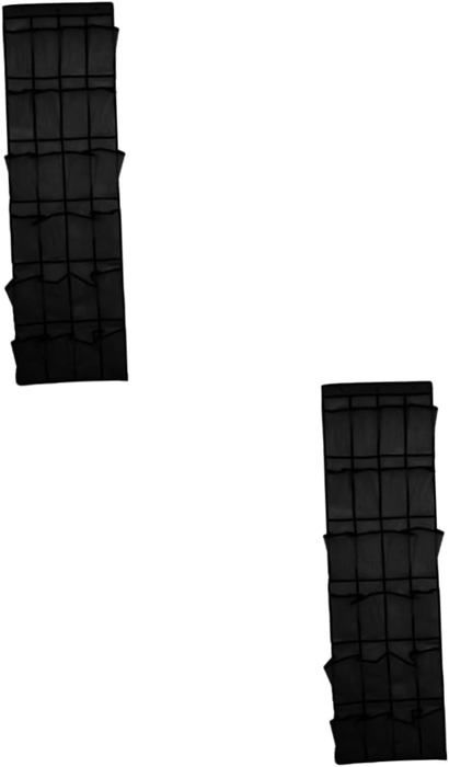 2 Pièces Porte-Robe Penderie Support 24 Sacs Organisateur De Soutien ...