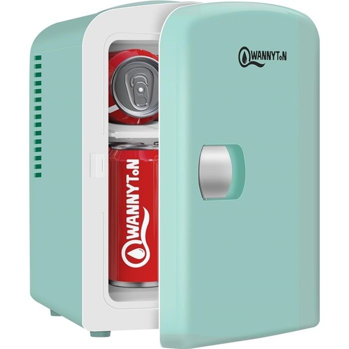 Mini Frigo 4L, Petit Glacière Électrique Portable, Fonction Froid/Chaud ...